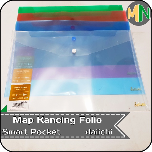 Jual Map Kancing Plastik Smart Pocket Folio daiichi | Shopee Indonesia