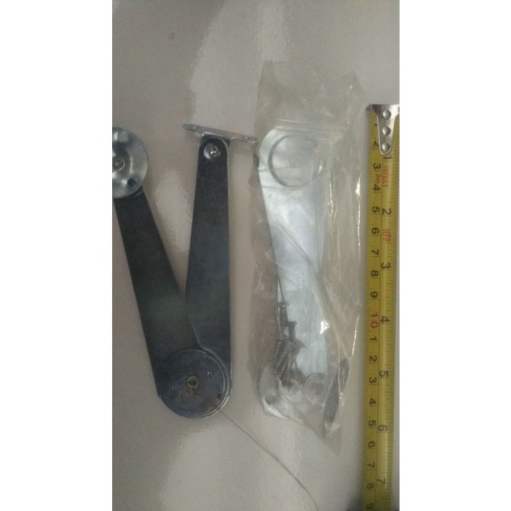 Jual Penahan Jendela Engsel Wayang Siku Tebal 9 Inch | Shopee Indonesia