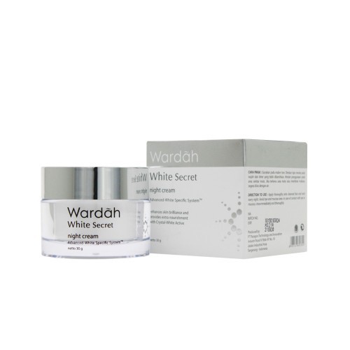 Jual Wardah White Secret Night Cream | Shopee Indonesia