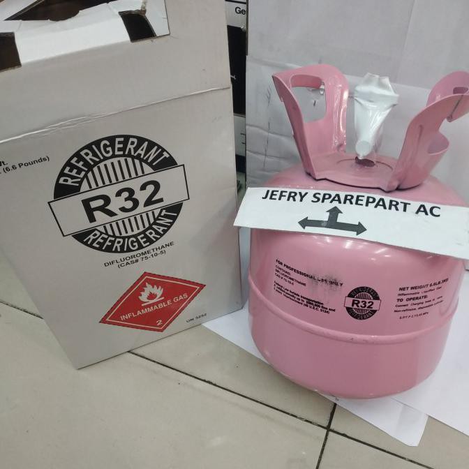 Jual Freon R32 Refrigerant Freon Ac Tabung Mini 3Kg Sembawangenak ...