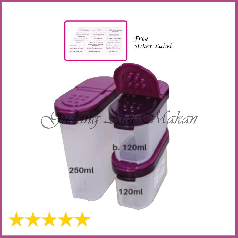 Jual TUPPERWARE Spice T Go 3pcs | Shopee Indonesia
