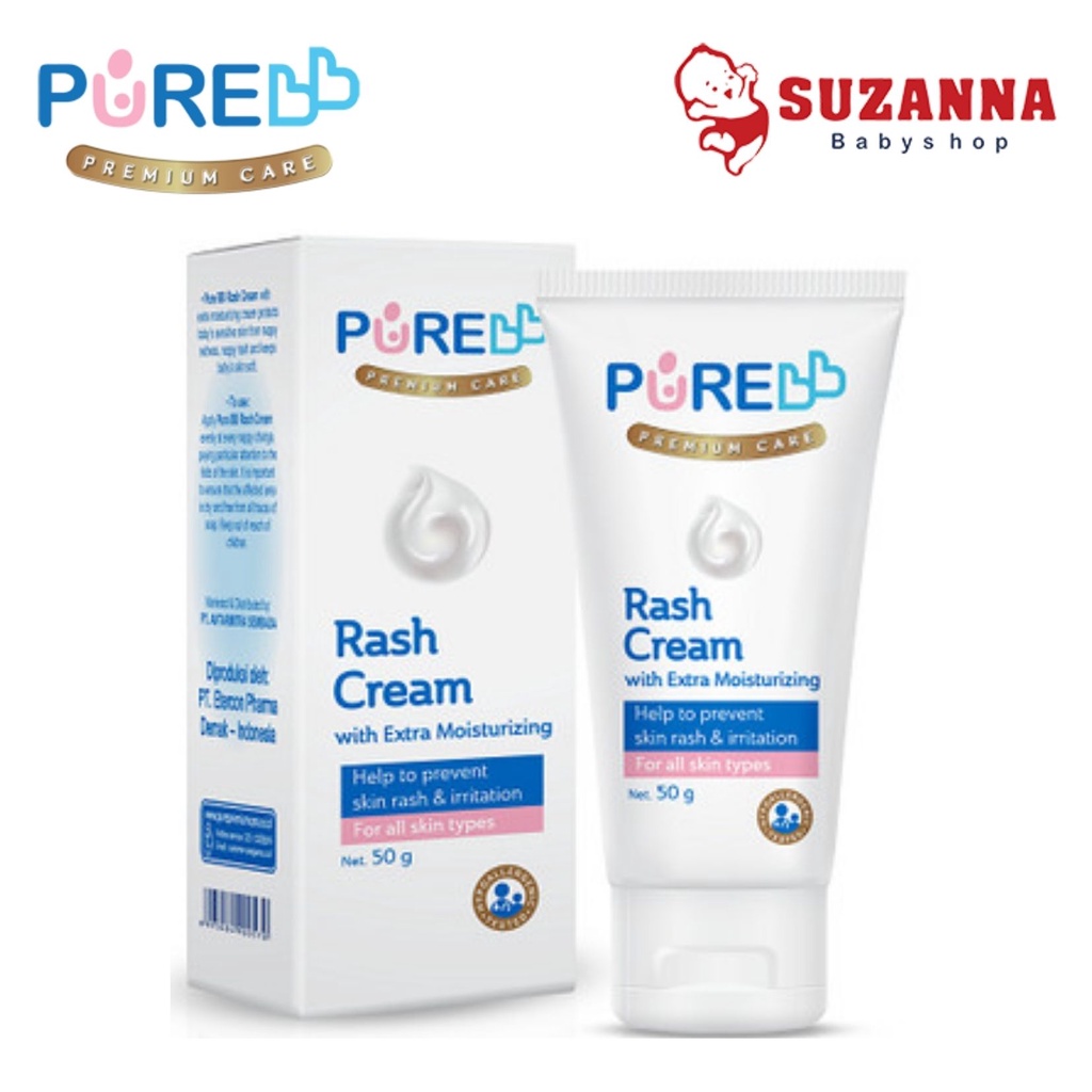 Jual PUREBB RASH CREAM 50GR PURE BB | Shopee Indonesia
