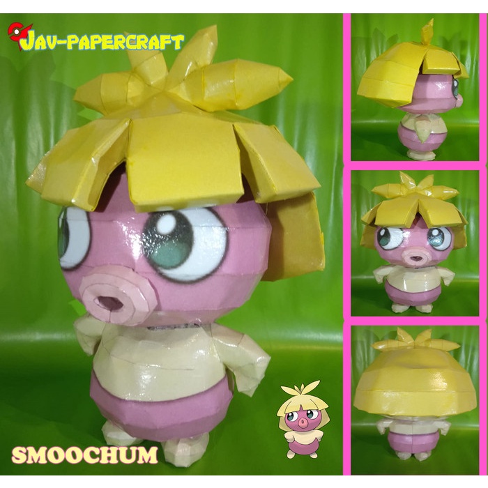 Jual Pokemon smoochum Papercraft | Shopee Indonesia