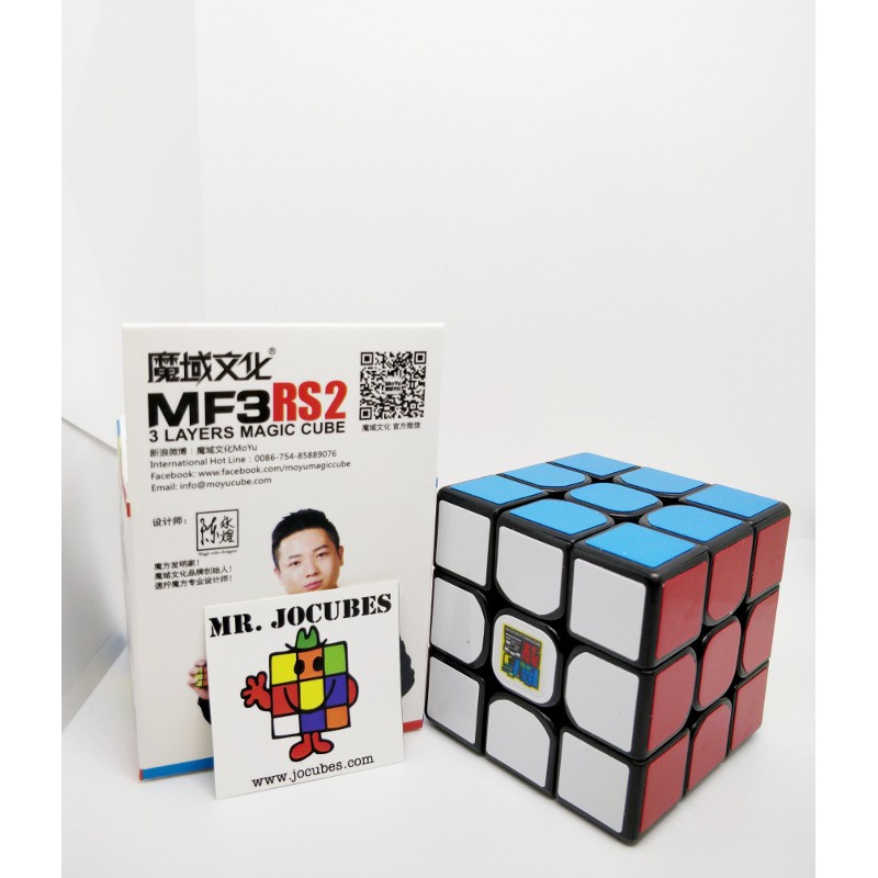 Jual Rubik 3x3 Moyu MF3RS2 MF3 V2 Black | Shopee Indonesia