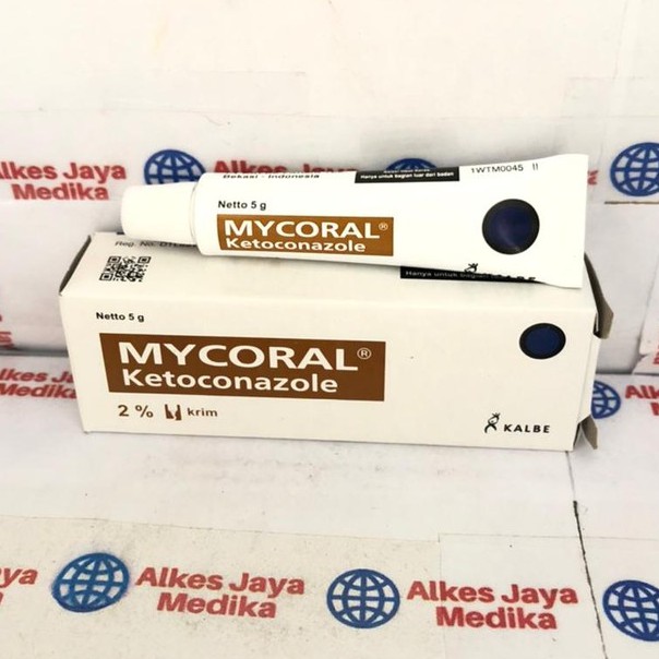 Jual MYCORAL CREAM 5 gram - Salep Gatal Jamur | Shopee Indonesia