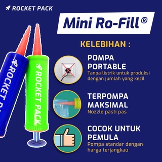 Jual Rocket Pack Mini Ro-Fill Alat Pompa Khusus Ro-Air / Ro-Fit / Ro ...