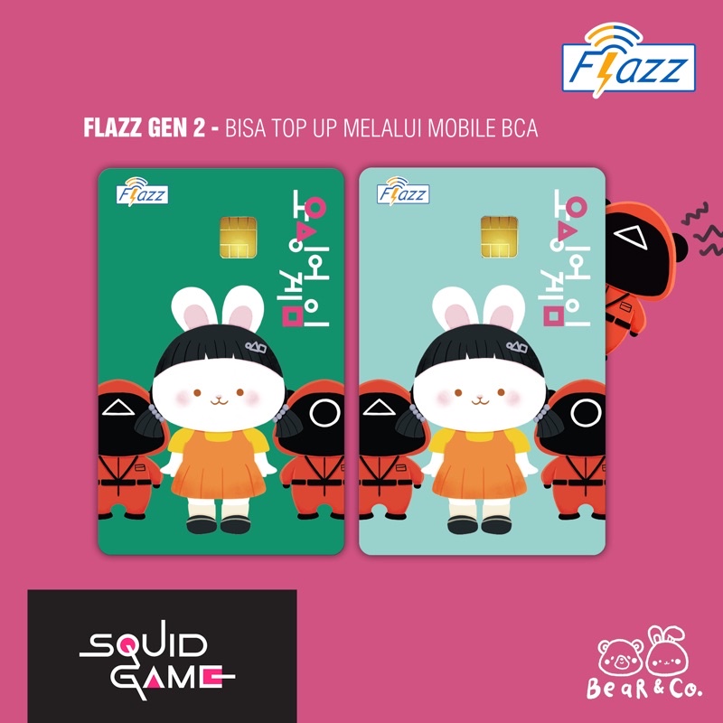 Jual squidgame flazz card / kartu flazz / e money | Shopee Indonesia