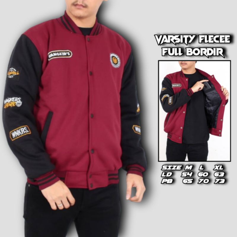 Jual Jaket pria varsity original distro keluaran terbaru 2022 bahan ...
