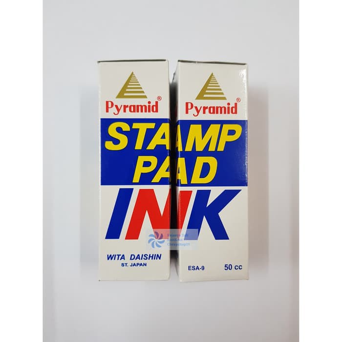 Jual Pyramid Stamp Pad Refill Ink / Tinta Stempel Pyramid - Hitam RJT ...