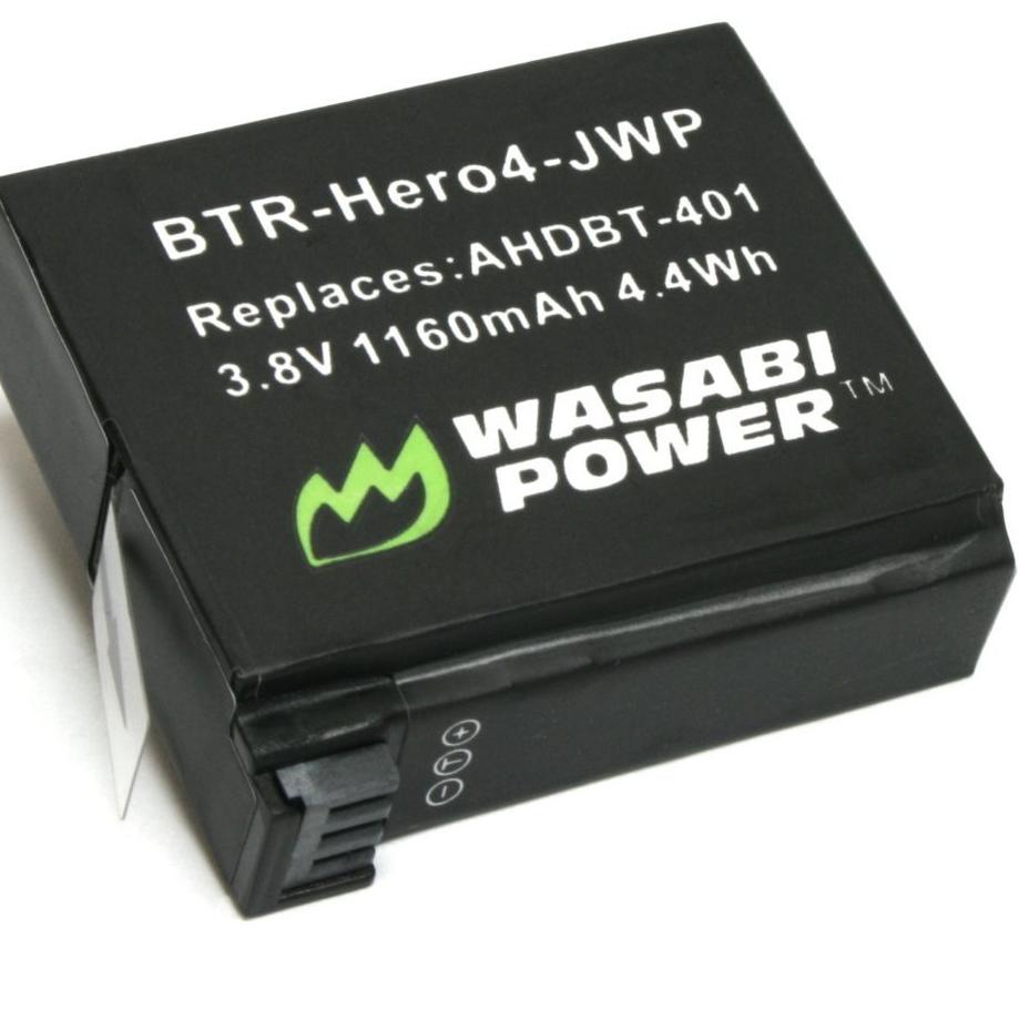 Jual Produk Baru Wasabi Power for GoPro HERO4 HERO 4 Battery Baterai ...
