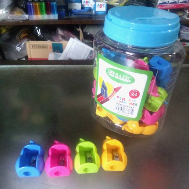 Jual Peraut/pencil sharpener bazic (harga untuk 2 lusin) | Shopee Indonesia