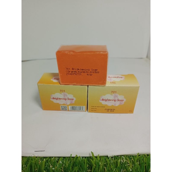 Jual [ECER] SABUN 701 Melon-Oren Brightening Soap wangi&busanya lembut ...