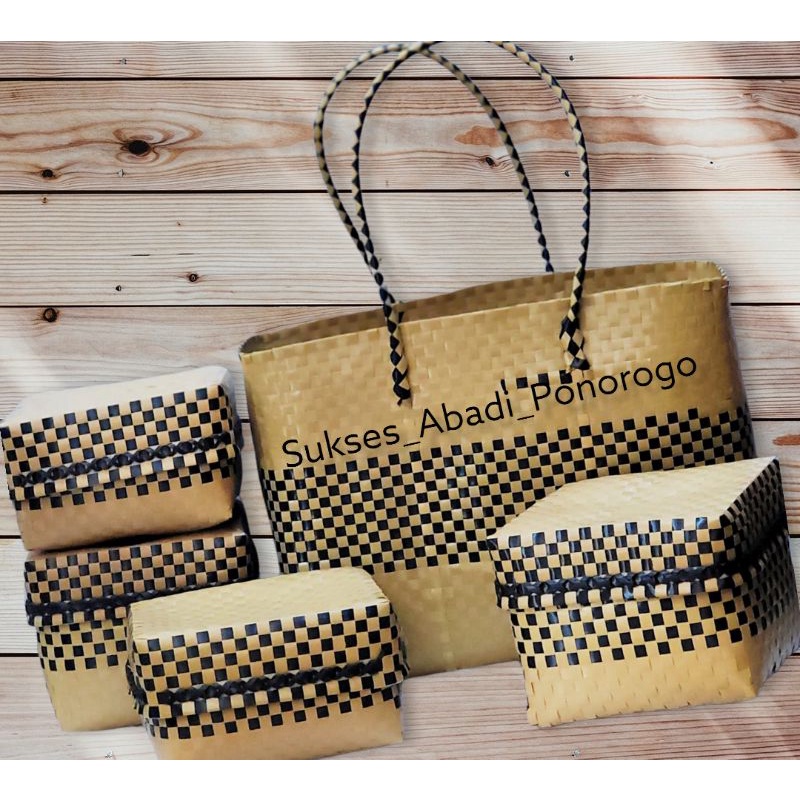 Jual (READY STOK) Keben Set ISI 4 / KEBEN BALI / KEBEN MOTIF COKLAT ...