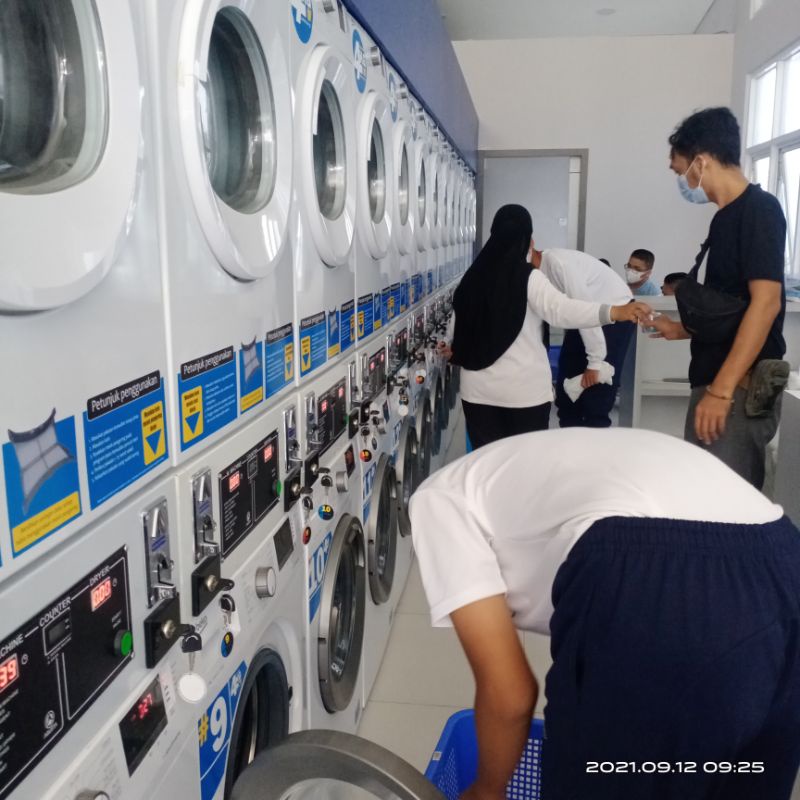 Jual stiker branding mesin laundry stack | Shopee Indonesia