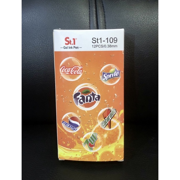 Jual Pen gel / gelpen karakter minuman soda fanta coca-cola sprite ...