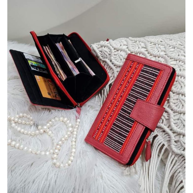 Jual DOMPET ETNIK TENUN NTT DAN KULIT ASLI | Shopee Indonesia