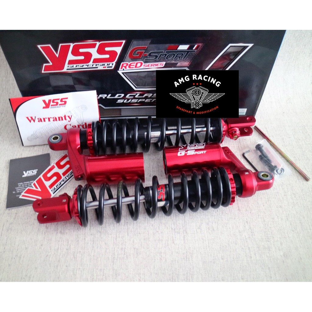 Jual PROMO YSS Shock YSS G Sport Yamaha XMAX 250 Red Series 350mm Shockbreaker 022068 | Shopee ...