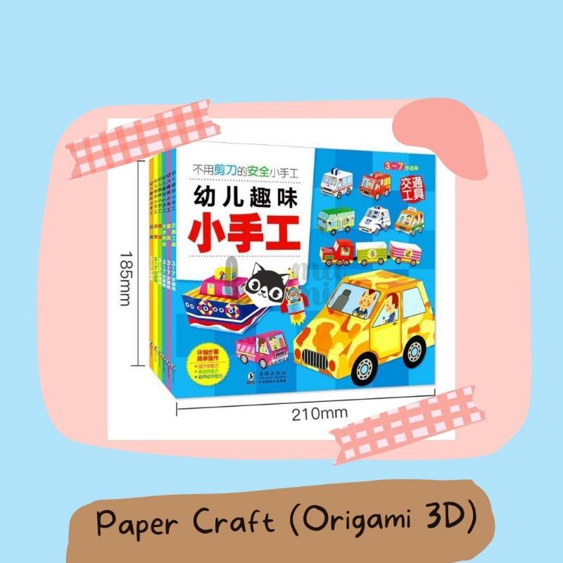 Jual Paper Craft DIY Origami 3D (Loma Lomi Toys) | Shopee Indonesia
