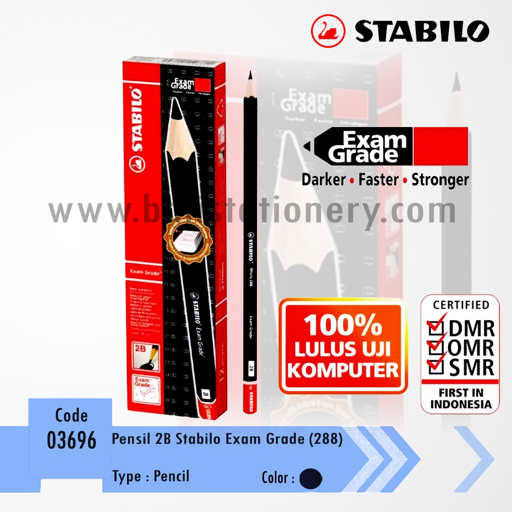 Jual Pensil 2B Stabilo Exam Grade (288) | Shopee Indonesia