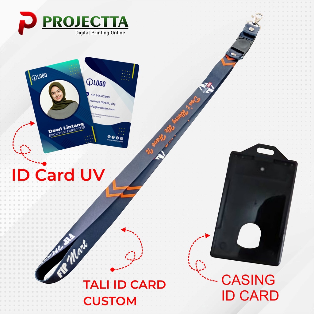 Jual TIRTA ANUGRAH - PAKET ID CARD CUSTOM/TALI LANYARD CUSTOM FULL ...