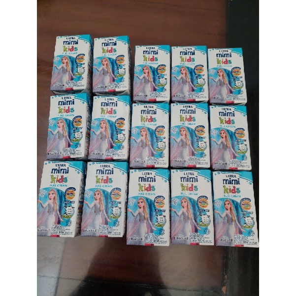 Jual [NEW] Susu ultra mimi kids full cream//karakter elsa frozen (harga ...