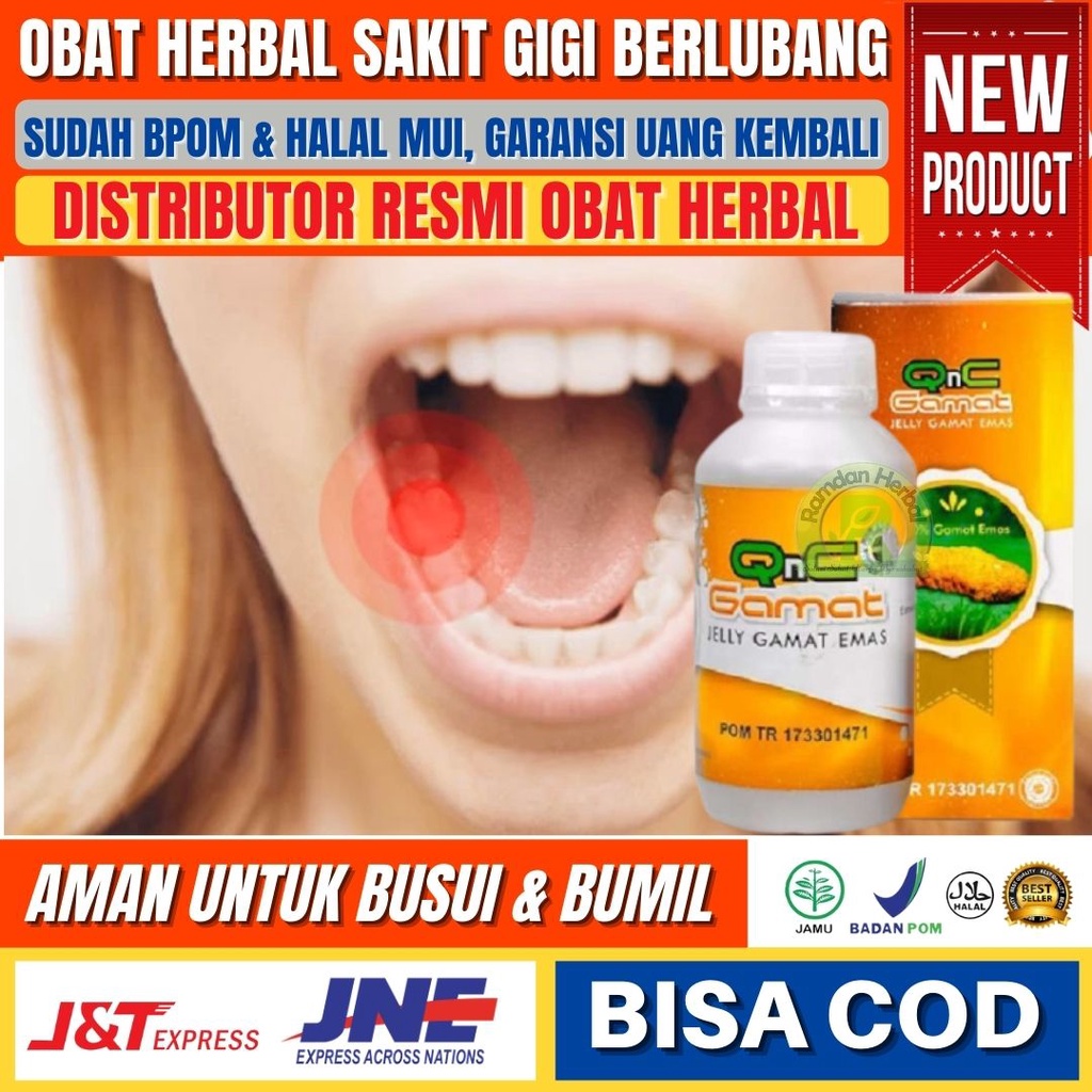 Jual Jelly Gamat obat sakit gigi berlubang untuk anak-anak dewasa ibu ...