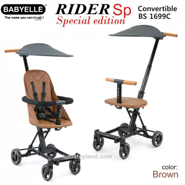 Jual Babyelle RIDER Convertible Baby Elle Stroller board cabin size ...