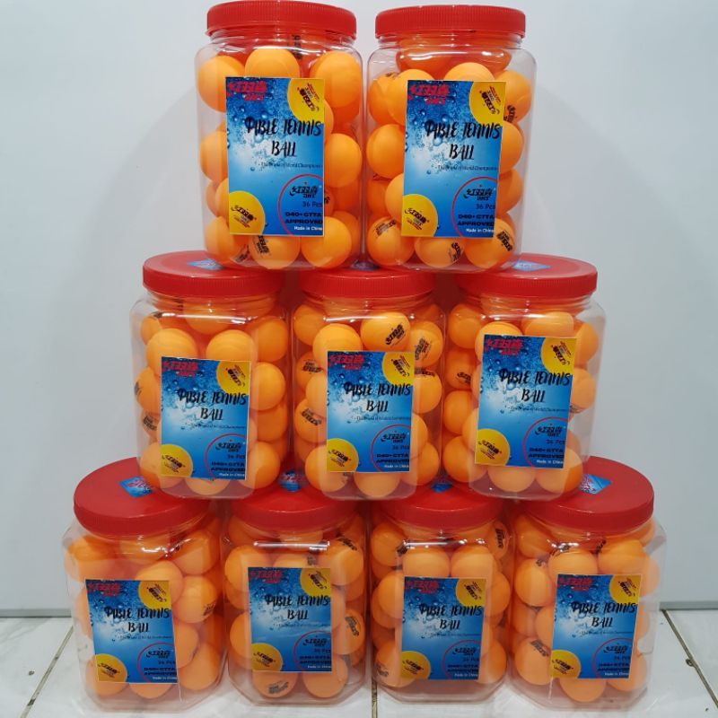 Jual [IMPORT PRODUK] Bola Pingpong / Tenis Meja / Table Tennis Ball Toples merk DHS Bintang 1 ...