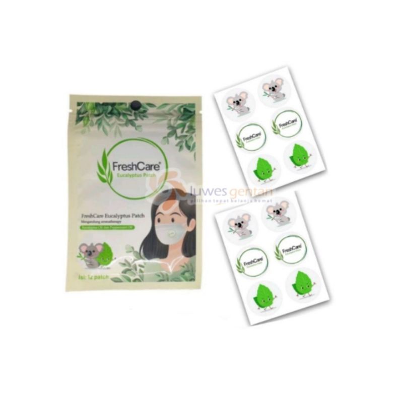 Jual FRESHCARE EUCALYPTUS PATH (STICKER MASKER) | Shopee Indonesia