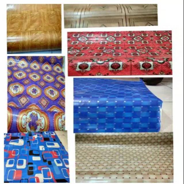 Jual KARPET METERAN TAPLAK MEJA PLASTIK ALAS LANTAI METERAN L = 120 Cm | Shopee Indonesia