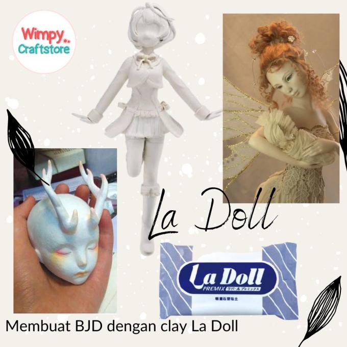 Jual Clay LA DOLL Premix for BJD Ball Jointed Doll Clay Figure ...