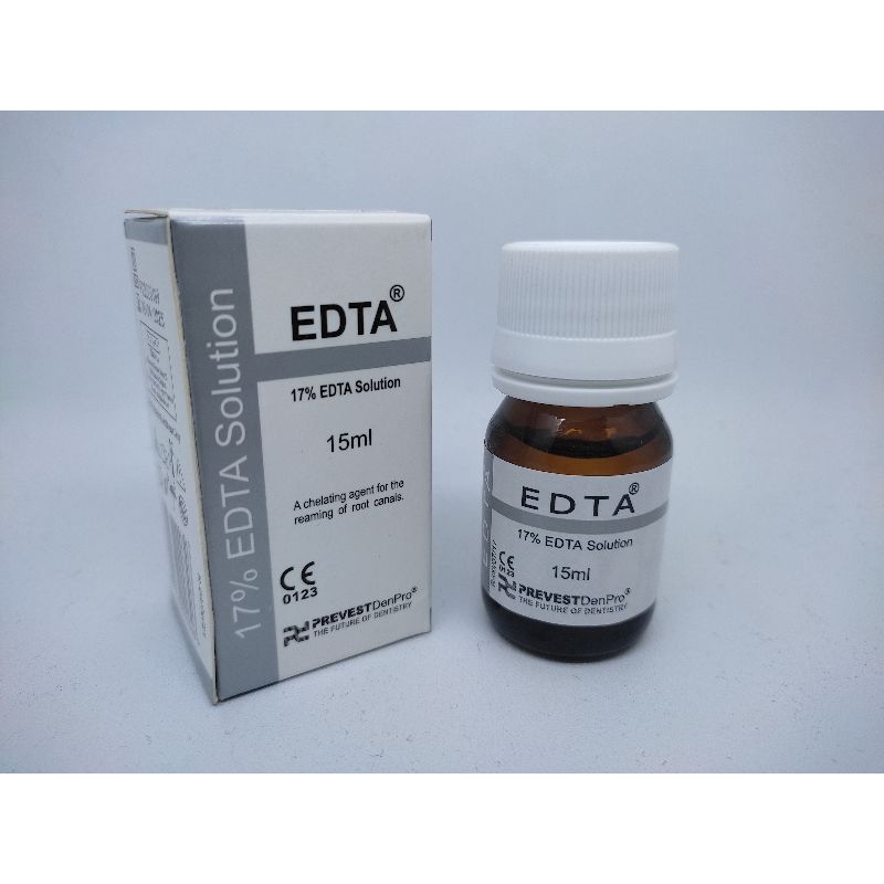 Jual DENTAL EDTA SOLUTION / LARUTAN EDTA / EDTA CAIR / CAIRAN IRIGASI SALURAN PULPA GIGI ...