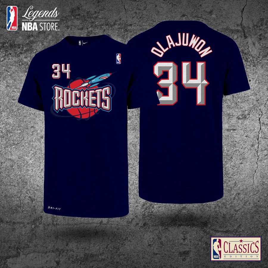 Jual Baju Basket Pria Wanita NBA T shirt basket Kaos Houston Rockets ...
