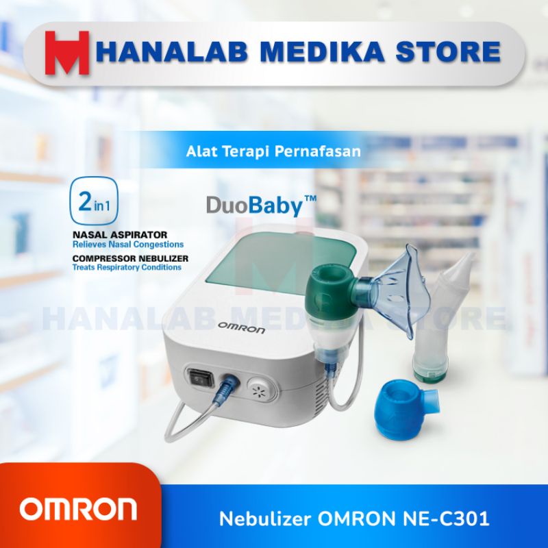 Jual OMRON NEBULIZER DUO BABY C301 | Shopee Indonesia