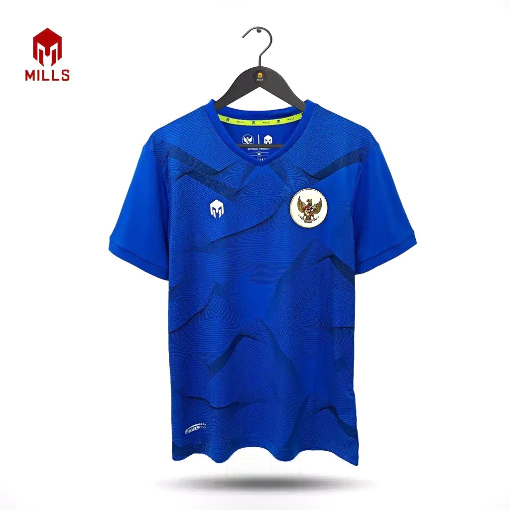 Jual JERSEY TIMNAS INDONESIA 2020 MILLS 1013GR BAJU LATIHAN TIMNAS ...