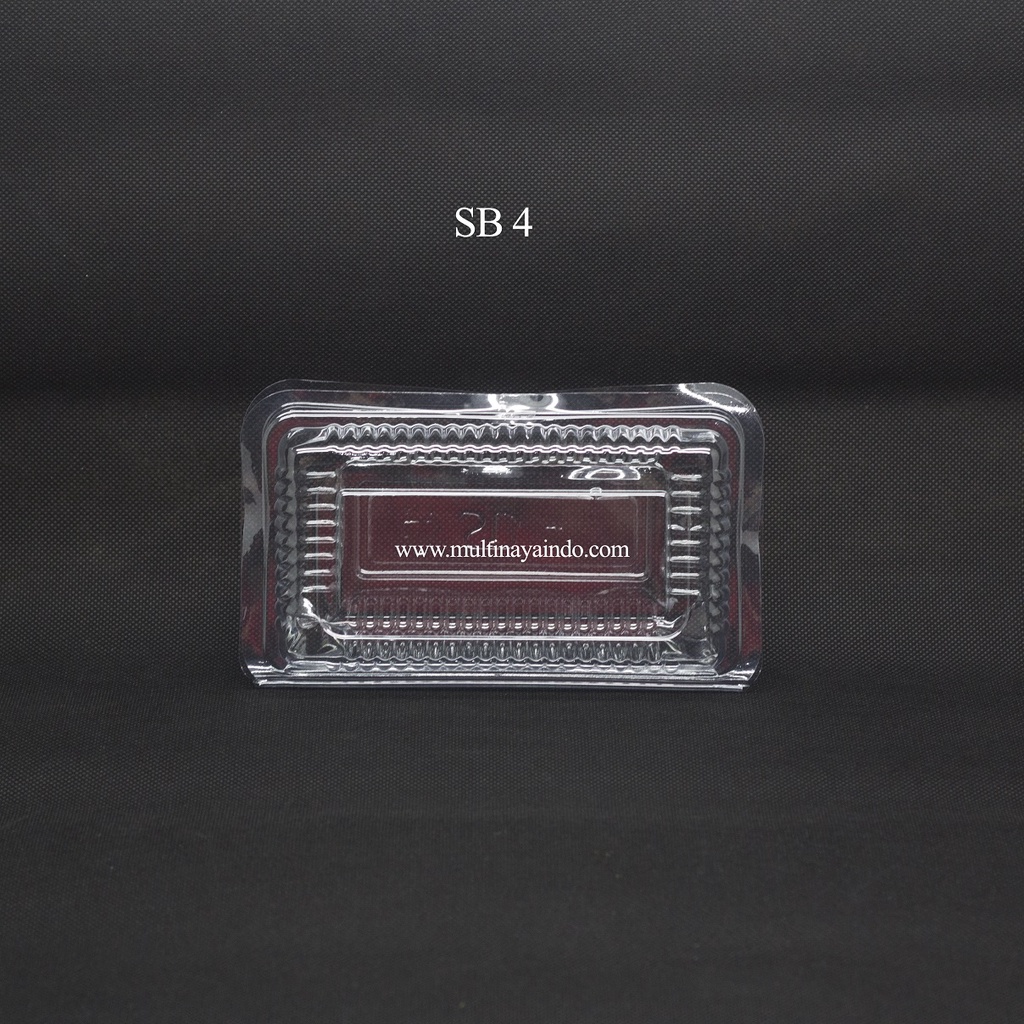 Jual MIKA BOX KECIL / KOTAK KUE PLASTIK / TEMPAT KUE PLASTIK GROSIR - SB4 | Shopee Indonesia