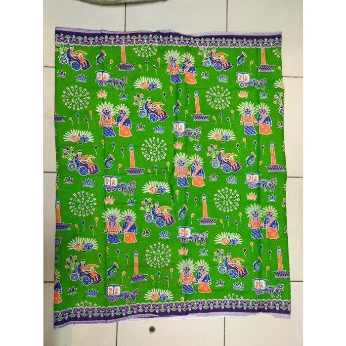 Jual kain batik ondel ondel betawi | Shopee Indonesia