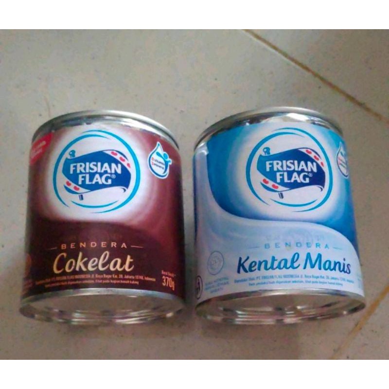 Jual susu bendera kaleng putih/coklat | Shopee Indonesia