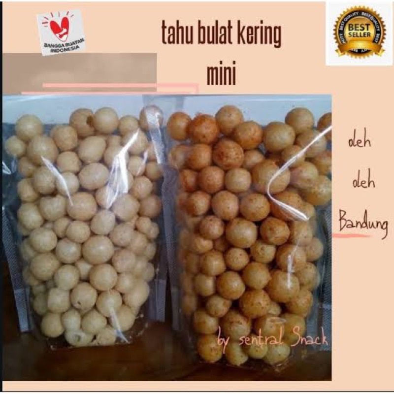 Jual TAHU KELERENG / TAHU BULAT MINI 250gr (ASIN/PEDAS) | Shopee Indonesia