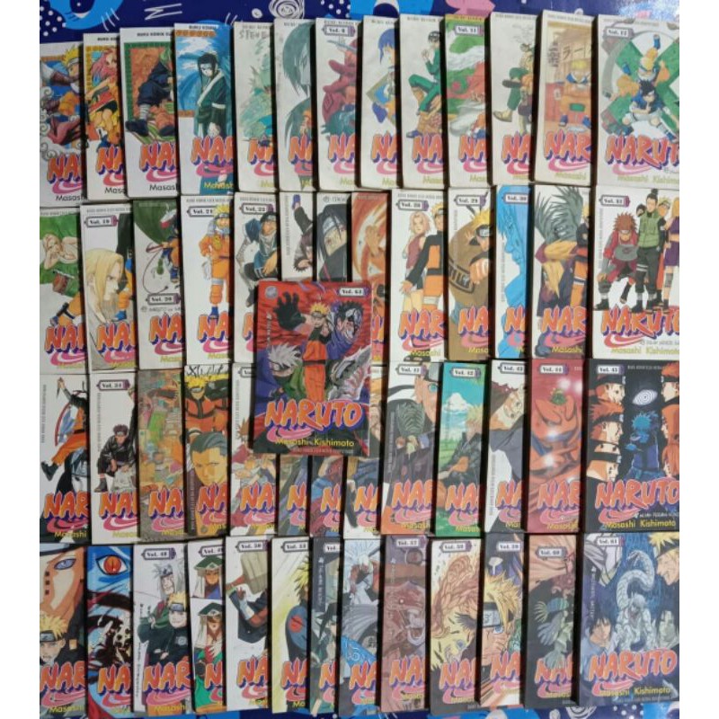 Jual Komik Naruto 1-72 Tamat - Masashi Kishimoto | Shopee Indonesia