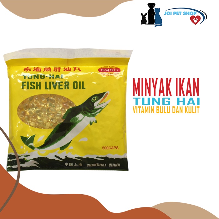 Jual TUNG HAI Fish Liver Oil - MINYAK IKAN VITAMIN UNTUK KUCING ISI 10 ...