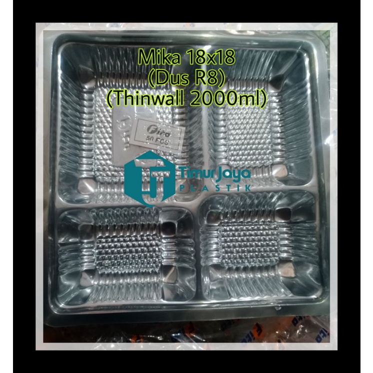 Jual Mika samir nasi Box dan Thinwall Ukuran 16, 18, 20, 22 | Shopee ...