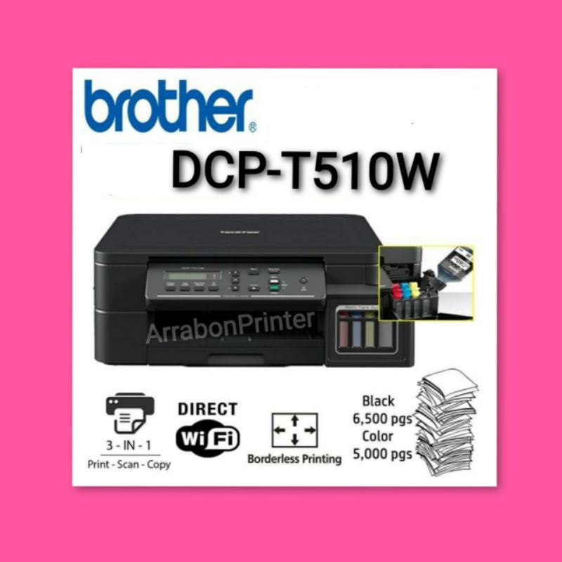 Jual Printer Brother DCP T510 wifi | Shopee Indonesia