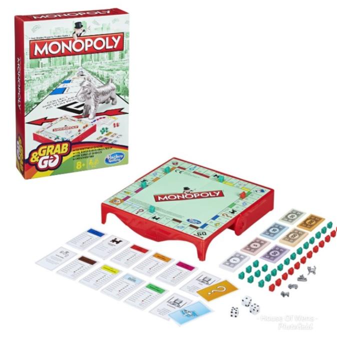 Jual MONOPOLY GRAB & GO HASBRO ORIGINAL - MONOPOLY CLASSIC | Shopee Indonesia
