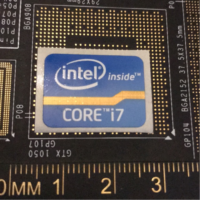 Jual Sticker stiker logo intel Core i7 gen 2/3 ori | Shopee Indonesia