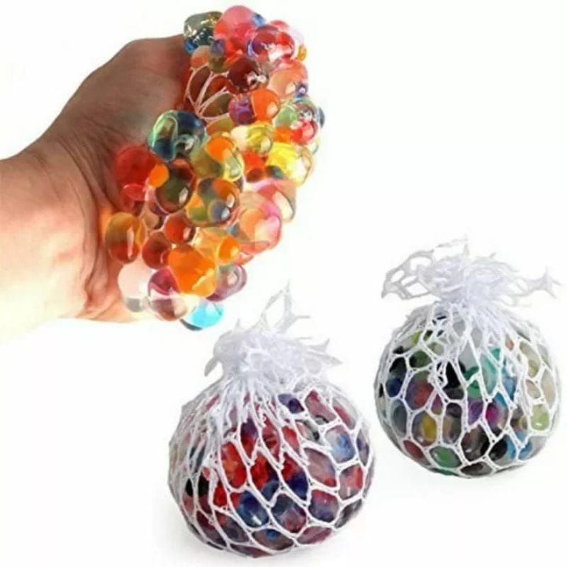 Jual SQUISHY MESH BALL - MAINAN PENGHILANG STRESS - BOLA SQUISHY JARING ...