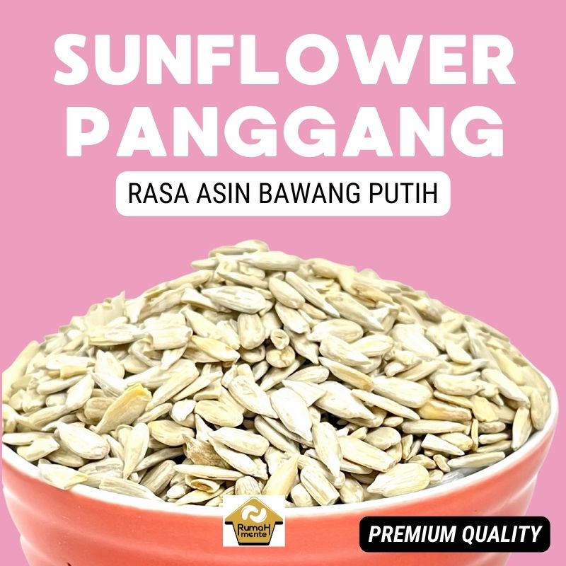 Jual SUNFLOWER SEED ROASTED GARLIC SALTED 90GR BIJI BUNGA MATAHARI RASA ...