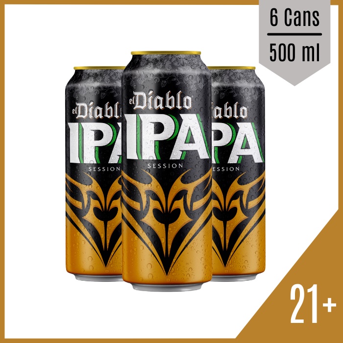 Jual Diablo IPA Can - India Pale Ale [500 ML / 6 Kaleng] | Shopee Indonesia