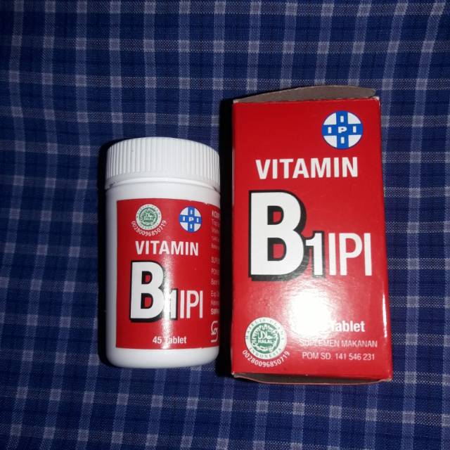 Jual Vitamin B1 ipi isi 45 tablet | Shopee Indonesia