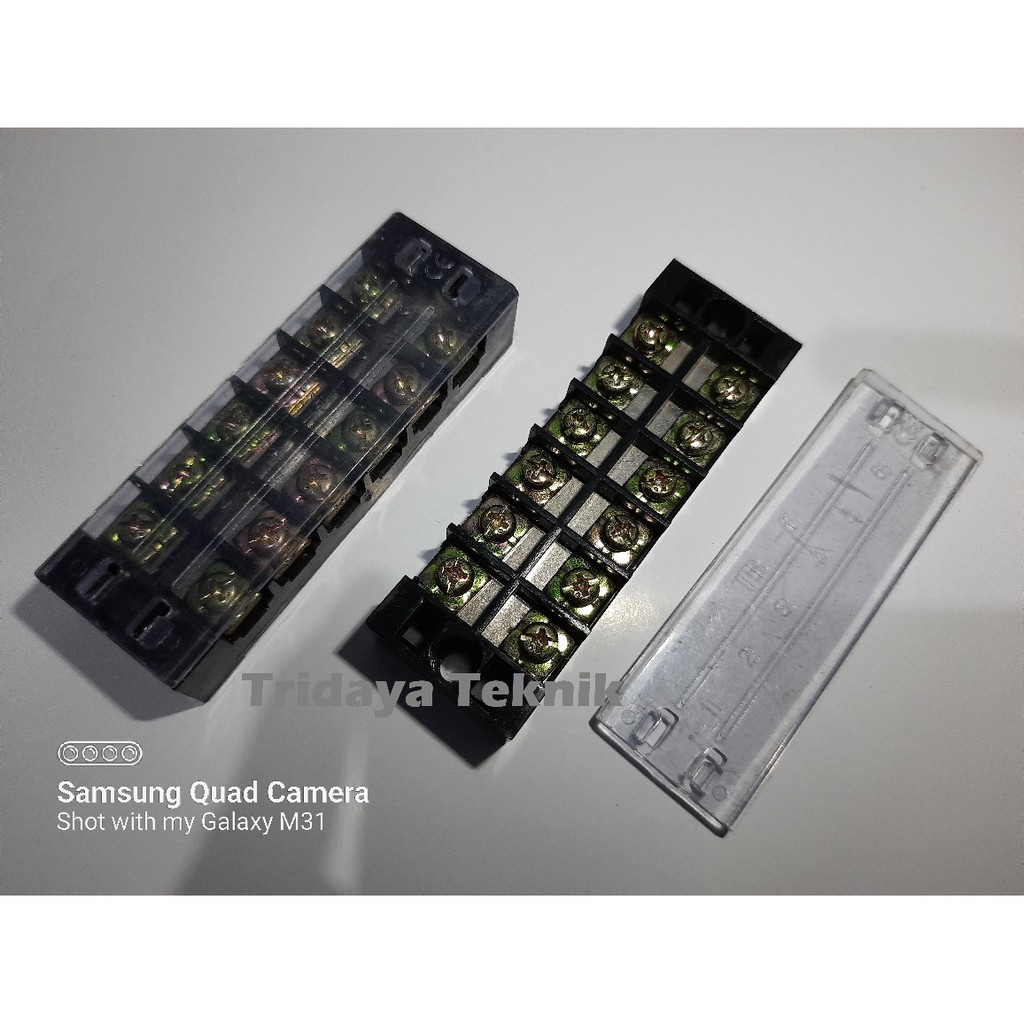 Jual Terminal Block 6 Pole 25A | Shopee Indonesia